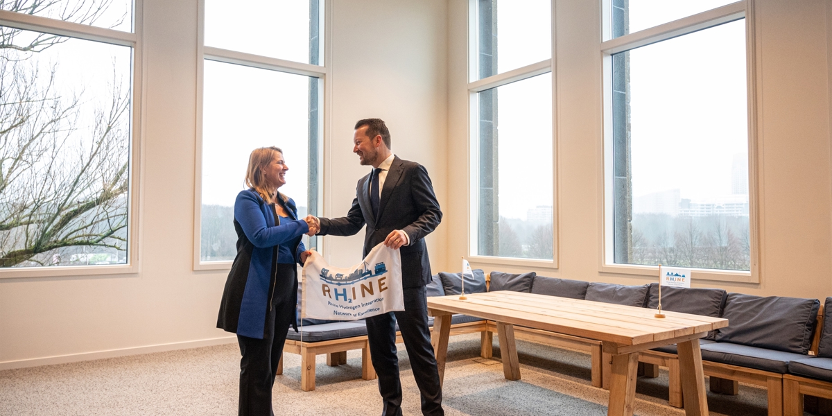 Provincie Limburg treedt toe tot programma RH2INE | Grenspost Düsseldorf