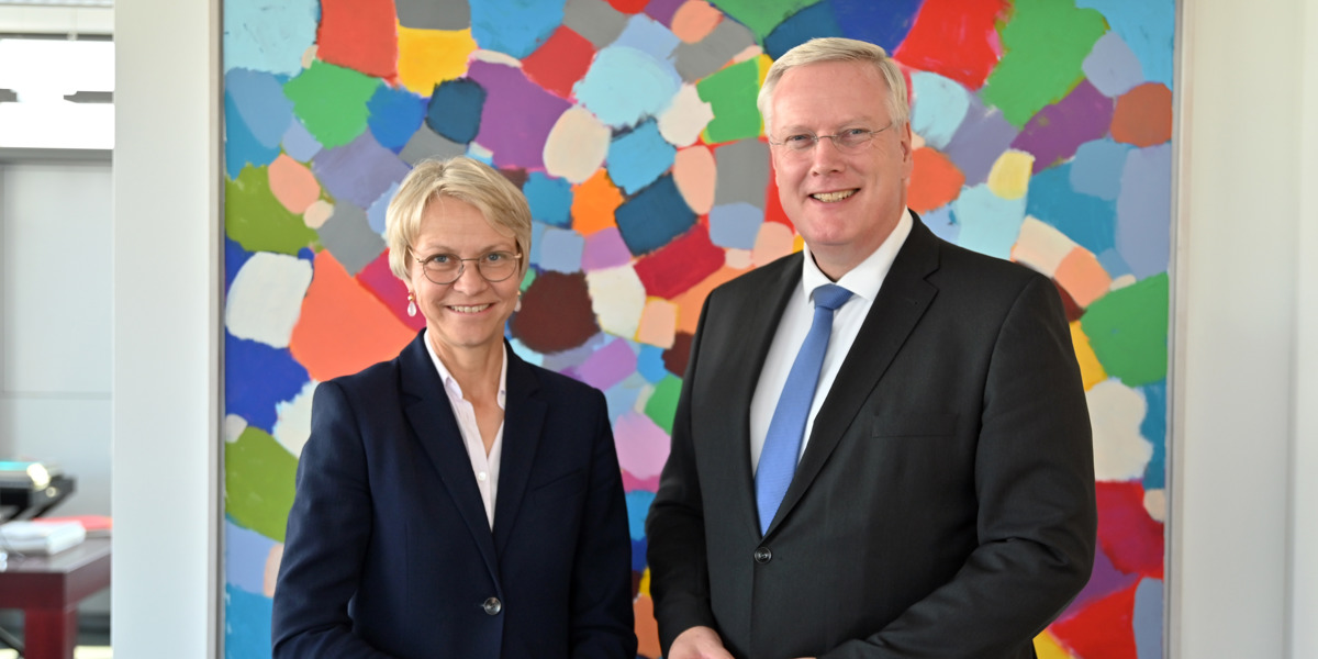 Andries Heidema op werkbezoek in Düsseldorf